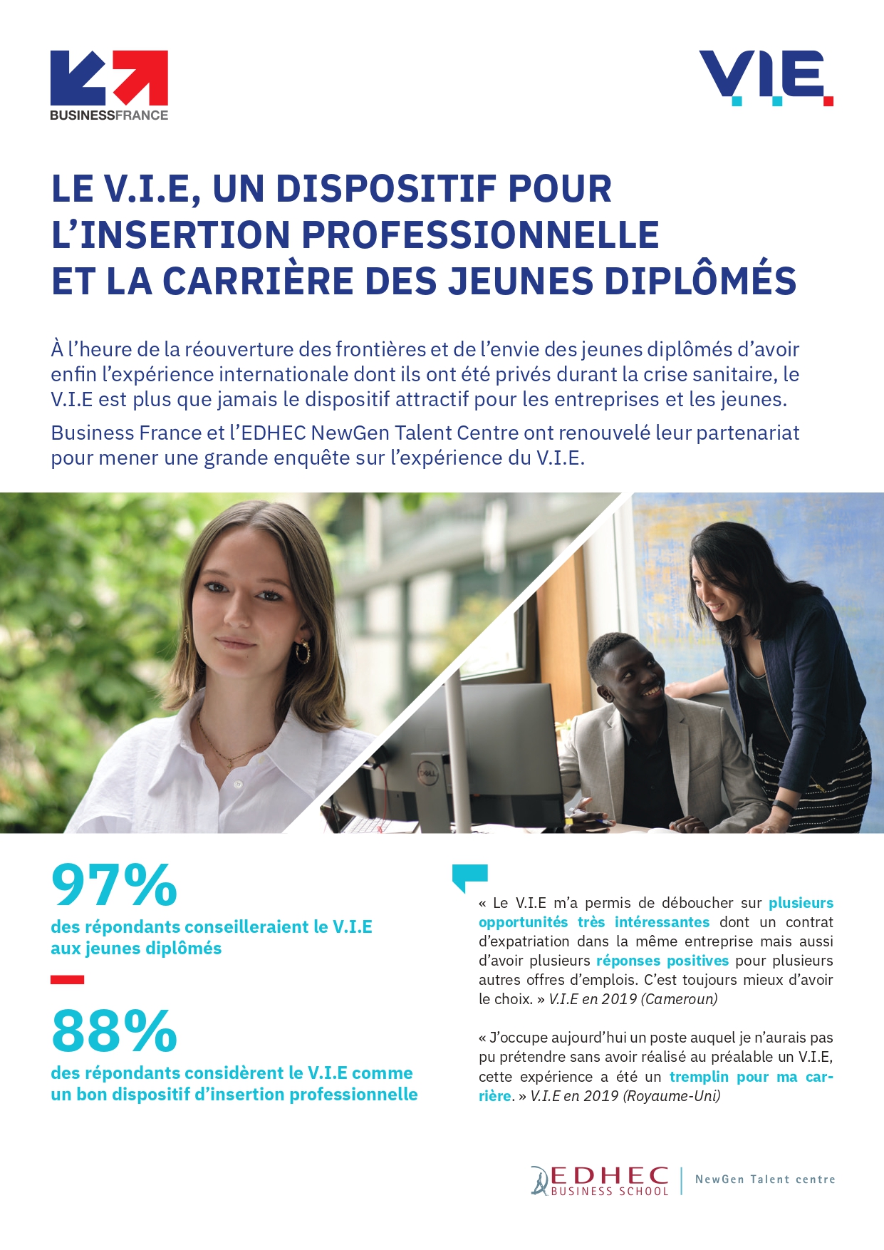 Le V.I.E., un dispositif pour l'insertion professionnelle et la ...